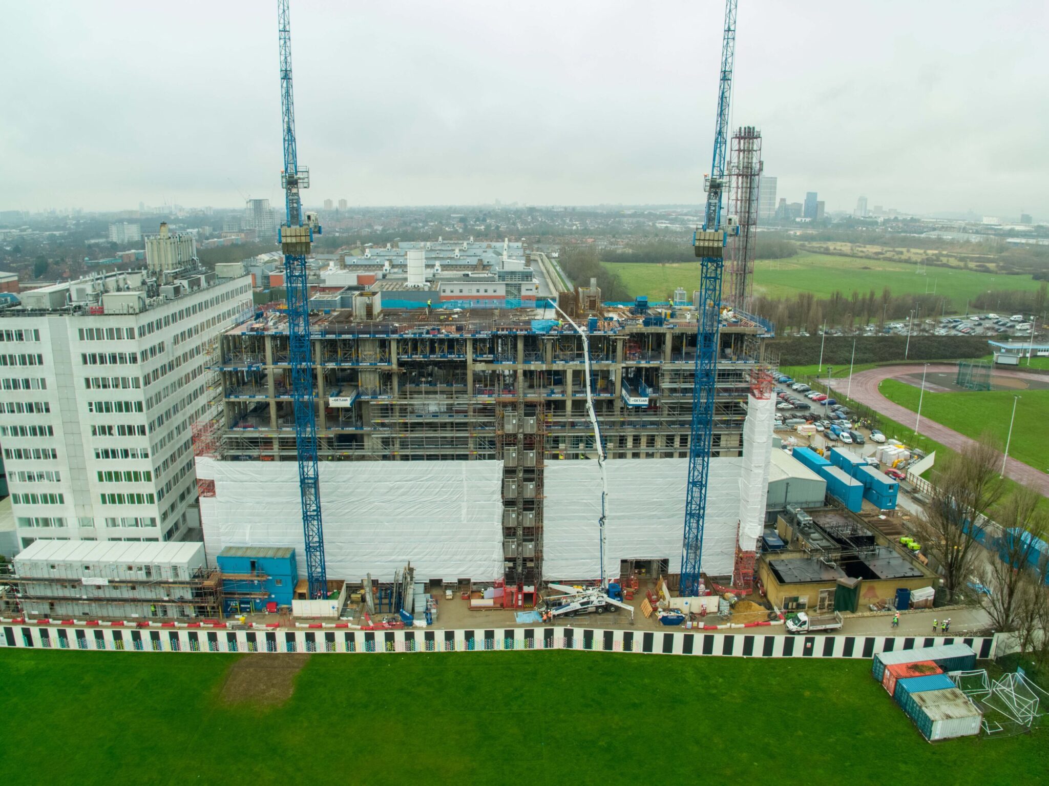 Final Concrete Pour Completed at MRC LMS - Walter Lilly